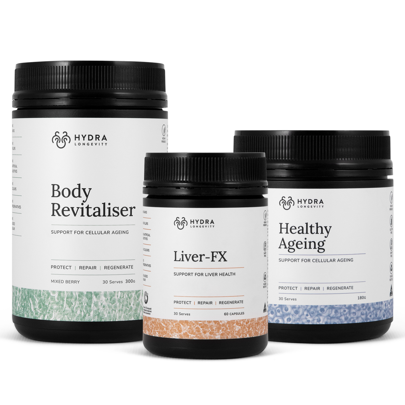 Core Wellness Starter Bundle Daily Health | Hydra Longevity